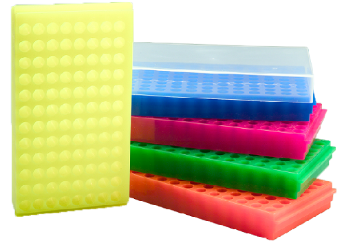 FLIPPER RACK, 96W W/LID, ASSORTED – Practical Mediscience
