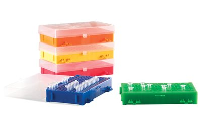 REVERSIBLE PCR RACK HINGE LID A/C – Practical Mediscience